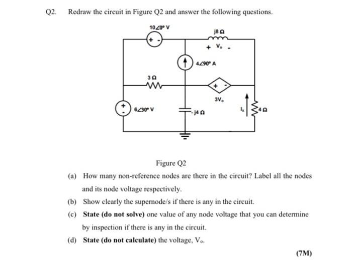 Solved Circuit and System lla.How many non-reference nodes | Chegg.com