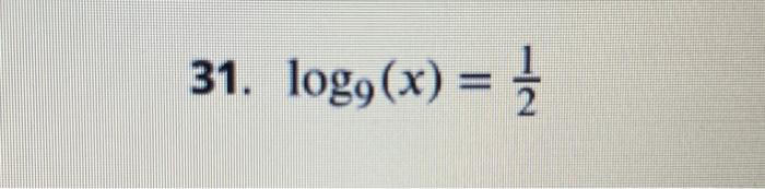 Solved solve for X by converting the logarithmic equation to | Chegg.com