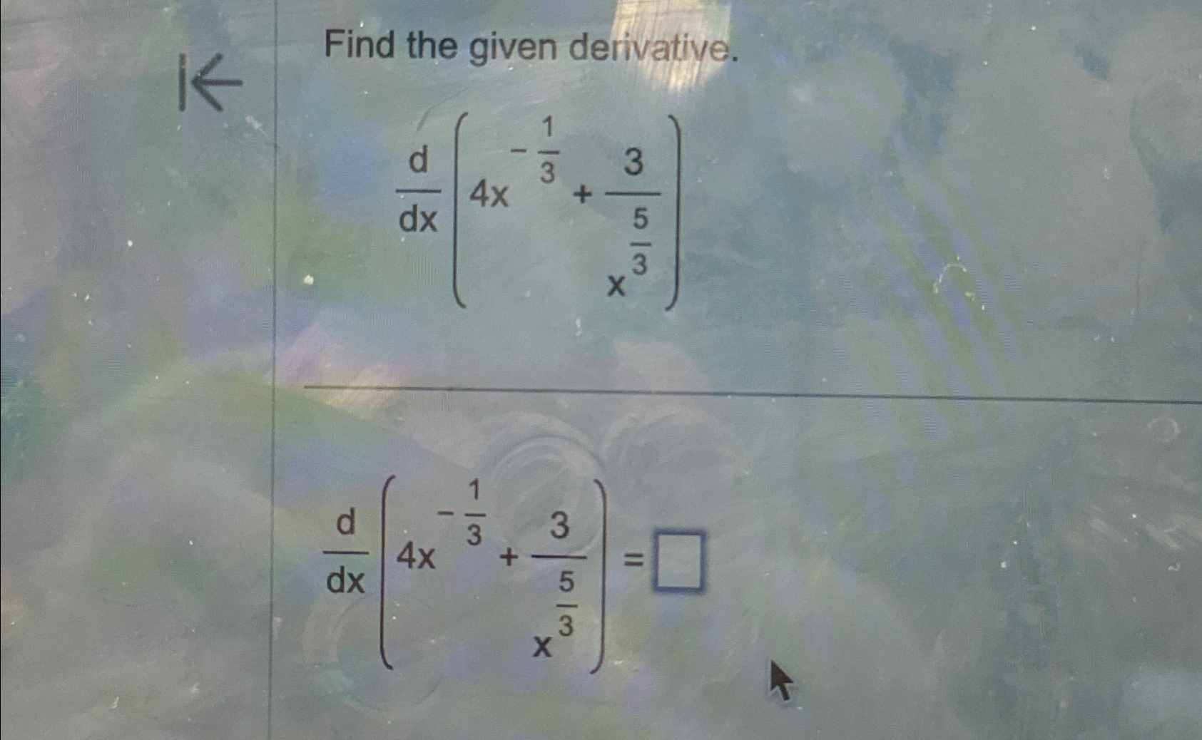 Solved Find the given | Chegg.com