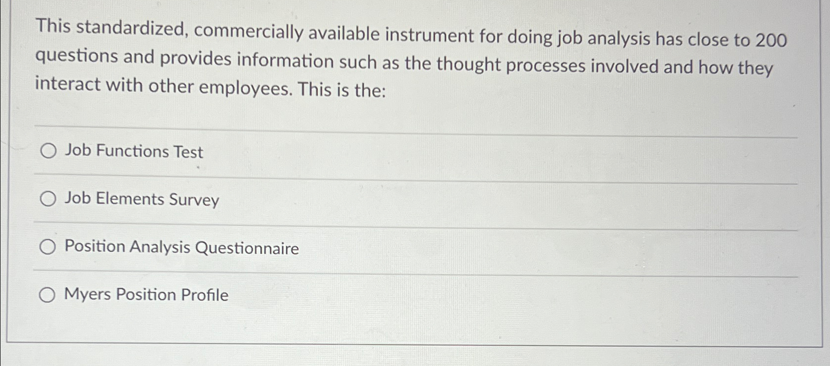 Solved This standardized, commercially available instrument | Chegg.com
