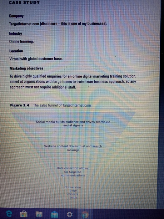 case study read three questions from first photo and | Chegg.com