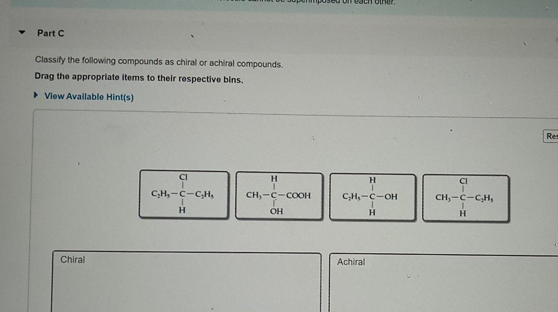 Solved Part A Give the IUPAC name for the following | Chegg.com