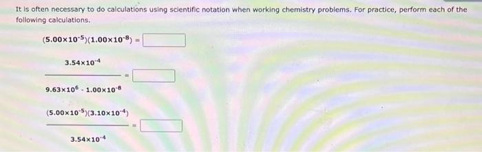Solved It is often necessary to do calculations using | Chegg.com