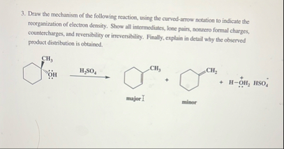 Solved Draw the mechanism of the following reaction, using | Chegg.com