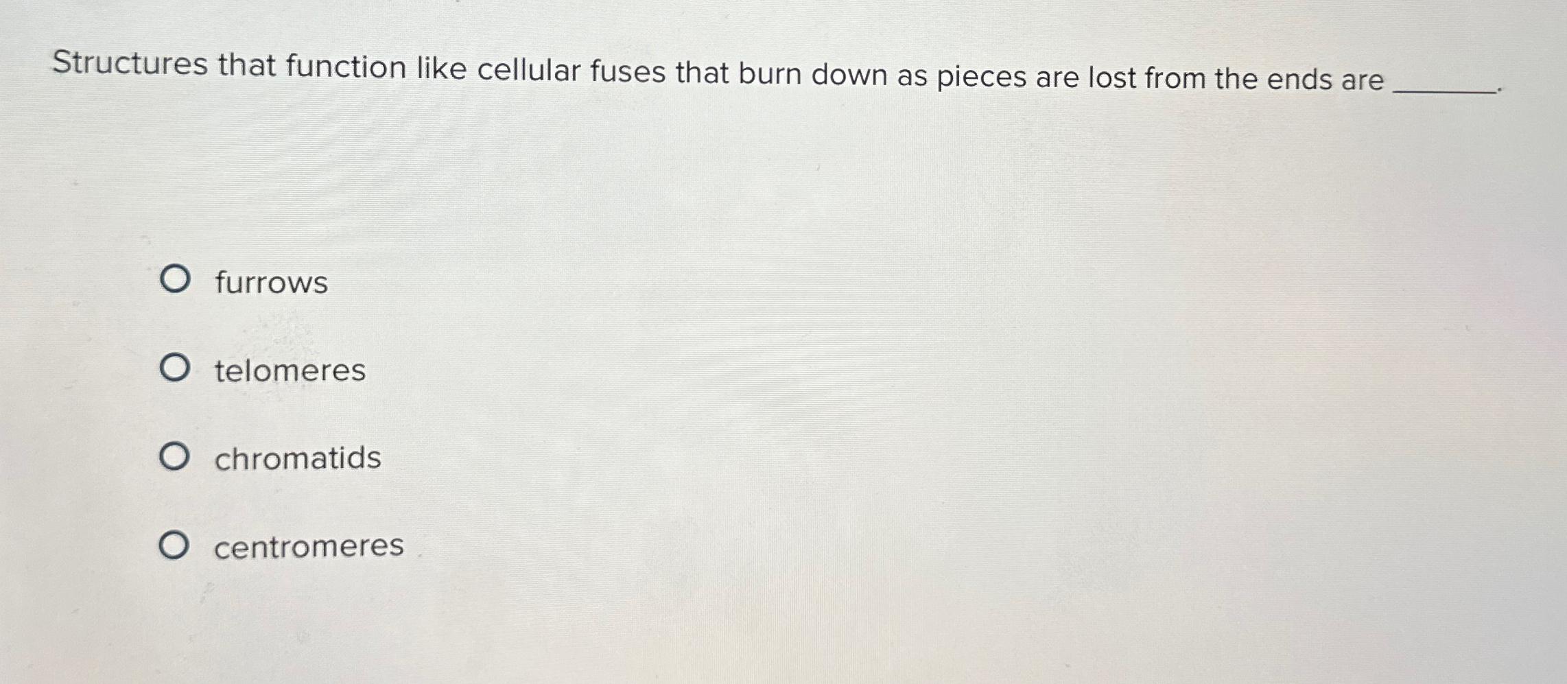 Solved Structures that function like cellular fuses that | Chegg.com