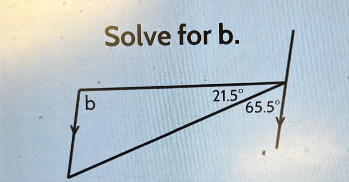 Solved Solve for B | Chegg.com