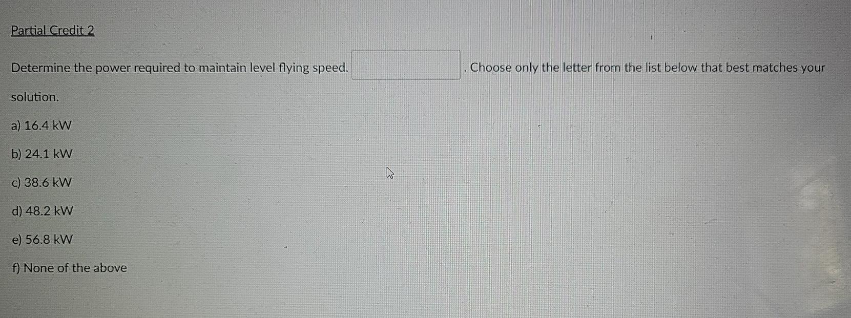 Solved A light aircraft with a total wing platform area of | Chegg.com