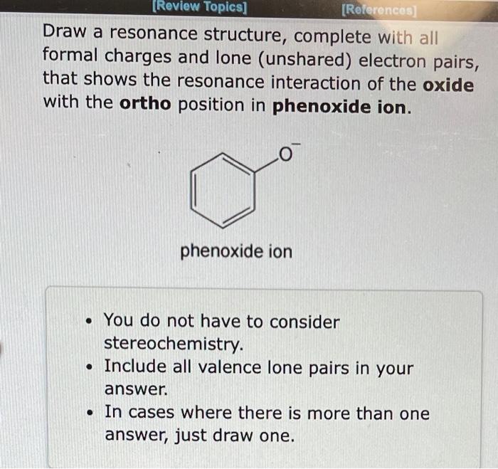 Solved Draw a resonance structure, complete with all formal | Chegg.com