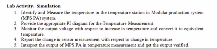 Lab Activity: Simulation 1. Identify and Measure the | Chegg.com