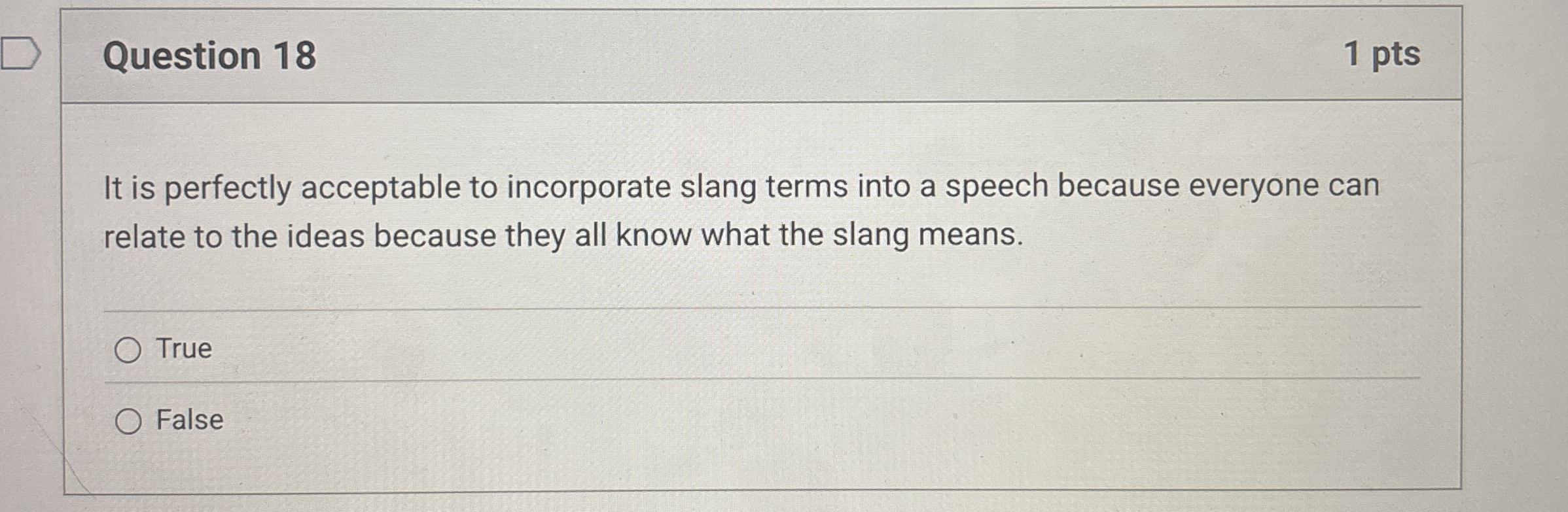 Solved Question 181 ﻿ptsIt is perfectly acceptable to | Chegg.com