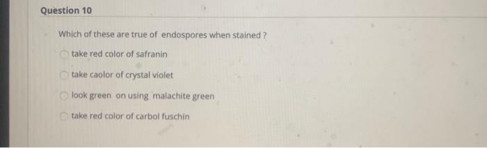 Solved Question 9 Which of these are false? capsules can be | Chegg.com