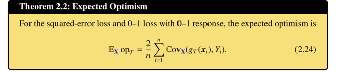 Show that formula 2.24 holds for the 0-1 loss with | Chegg.com