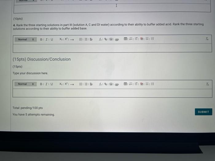 (14pts) Part III. Calculations Part III solutions | Chegg.com