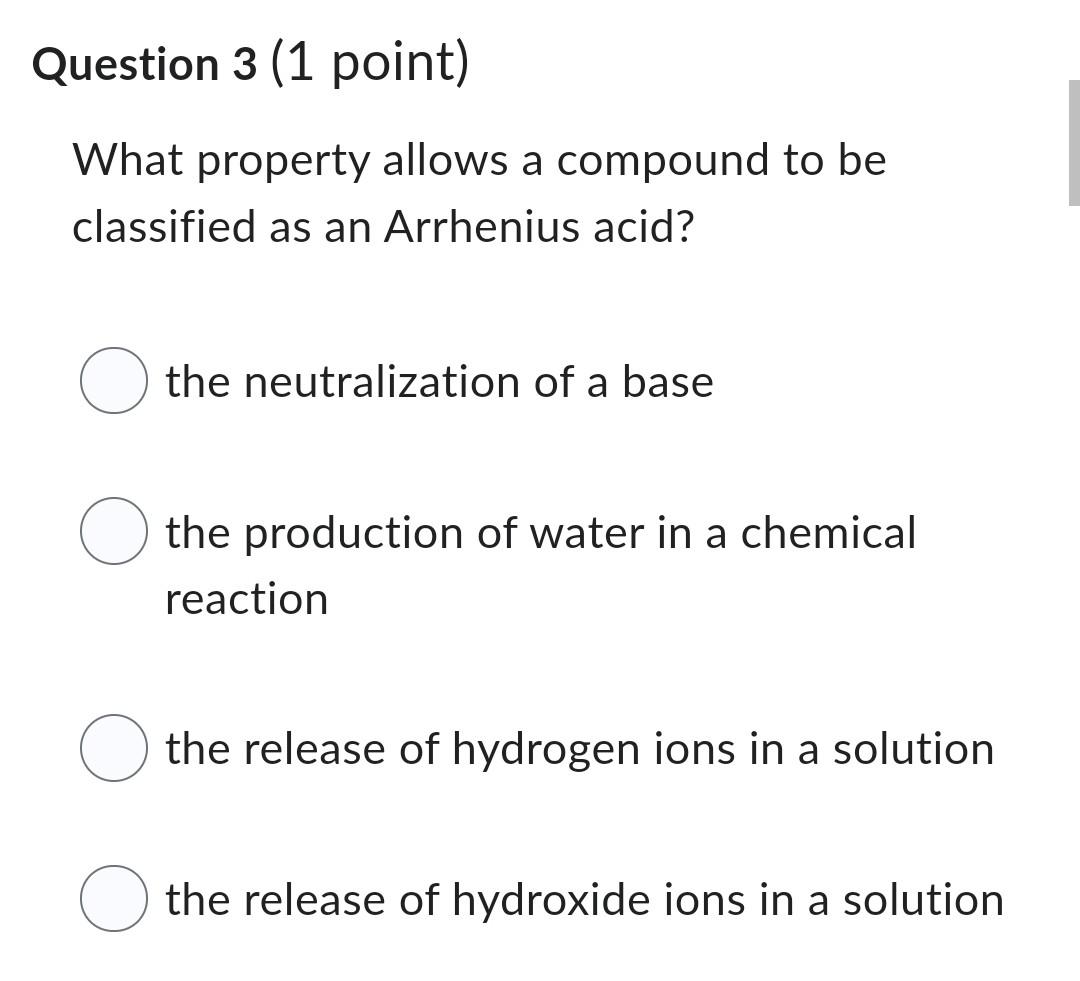 Solved question 6 (1 point) What does the term aqueous | Chegg.com