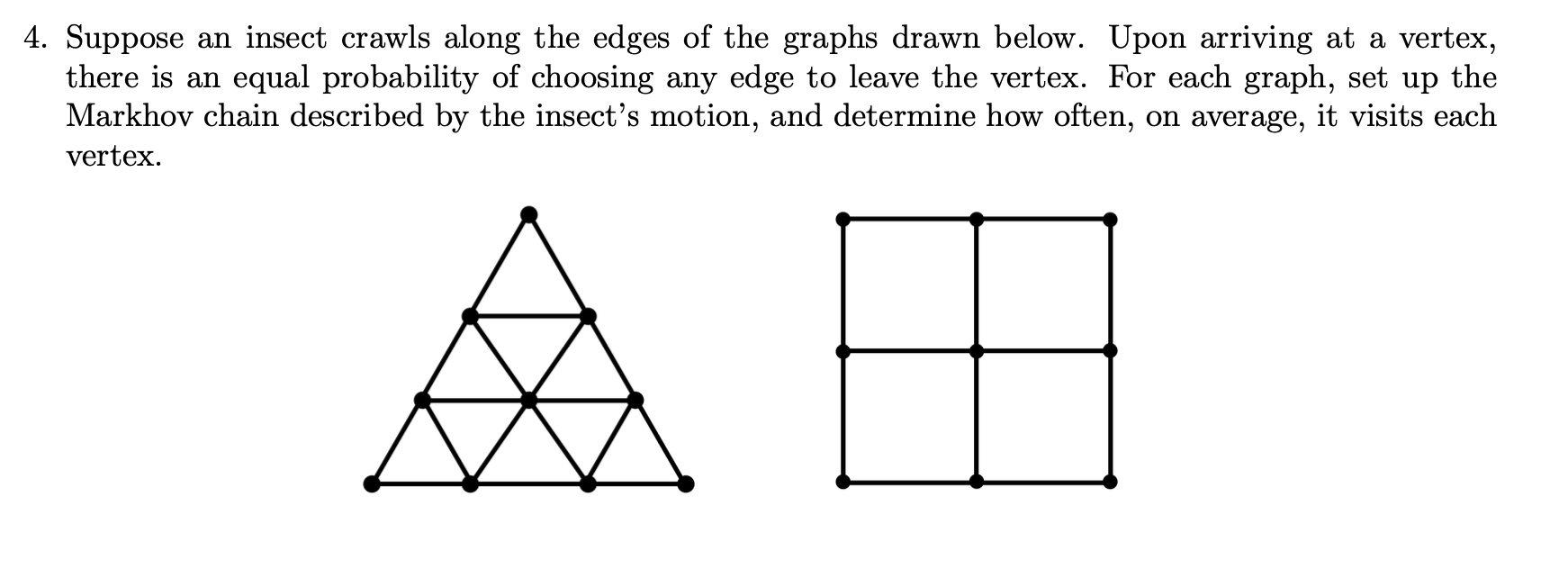 Solved Suppose an insect crawls along the edges of the | Chegg.com