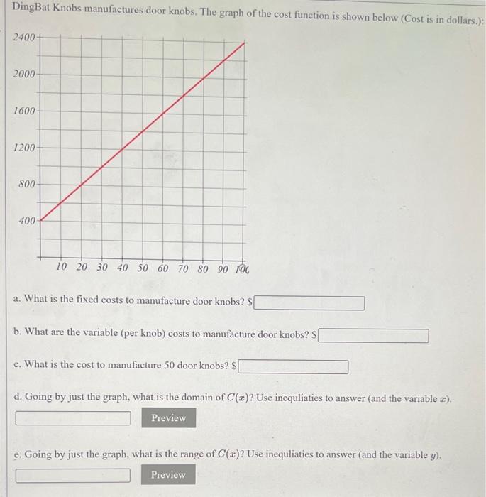 Solved Express the domain for each function using inequality | Chegg.com
