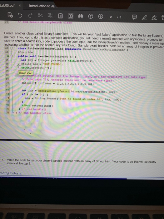 Solved Student Learning Outcomes . Working with generic | Chegg.com