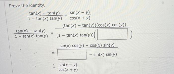 Solved Prove the identity. | Chegg.com