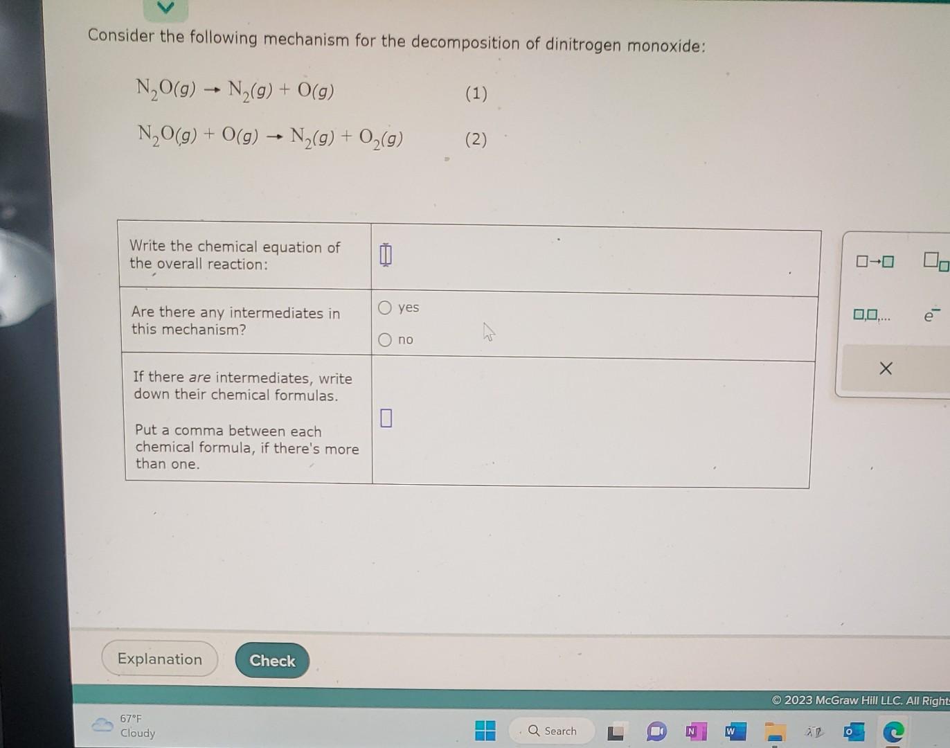 Solved Consider the following mechanism for the | Chegg.com