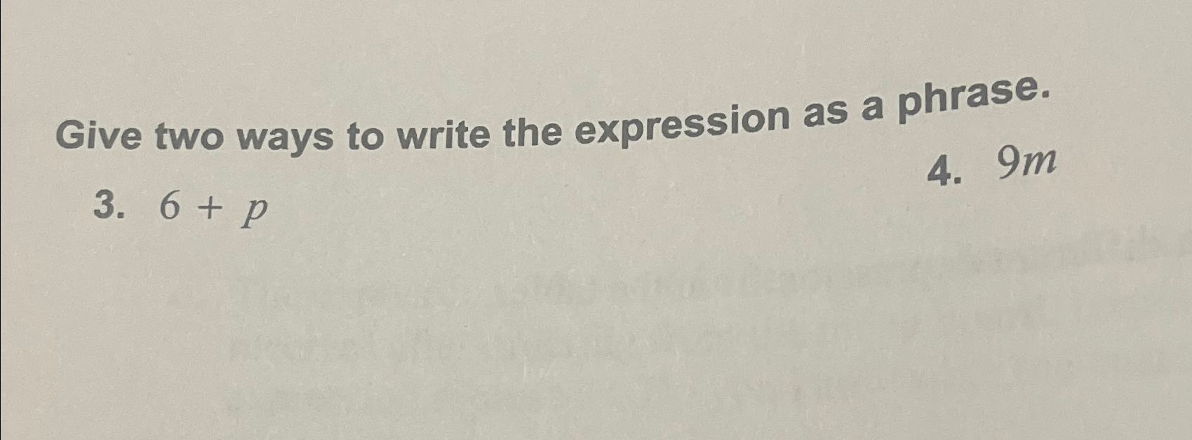 Solved Give two ways to write the expression as a | Chegg.com