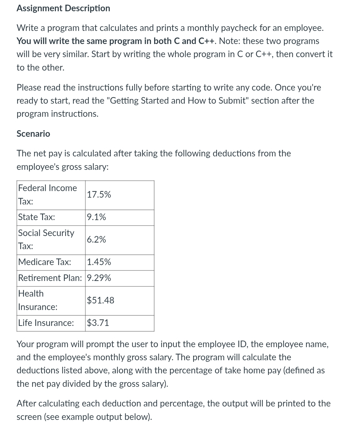 Solved I need this program only in C.Write a program that | Chegg.com