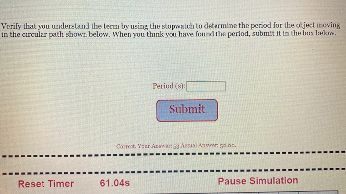 Solved How do you find the period from the rpm being 52 | Chegg.com