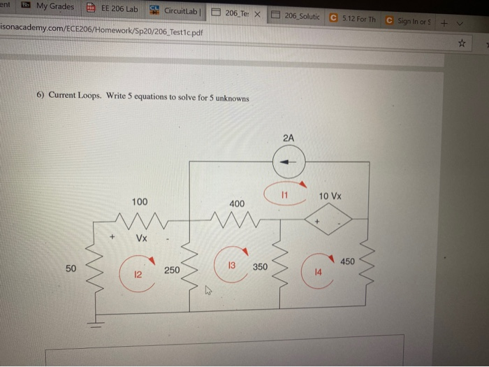 Solved EE 206 Lab Circuitlab | | Chegg.com