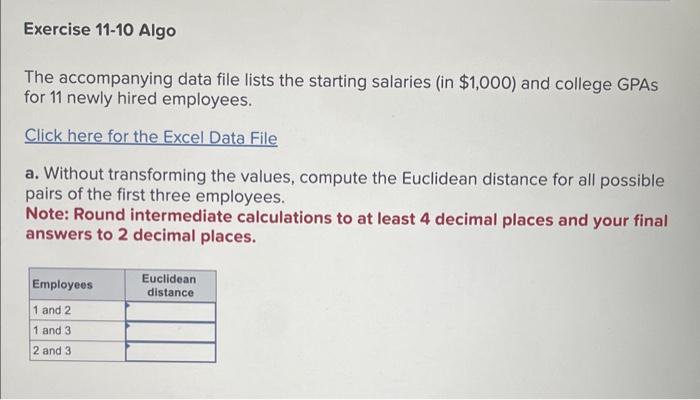 The accompanying data file lists the starting | Chegg.com