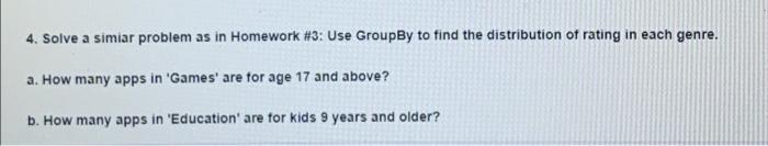 Solved help pandas homework both 4 and 5 please i have | Chegg.com