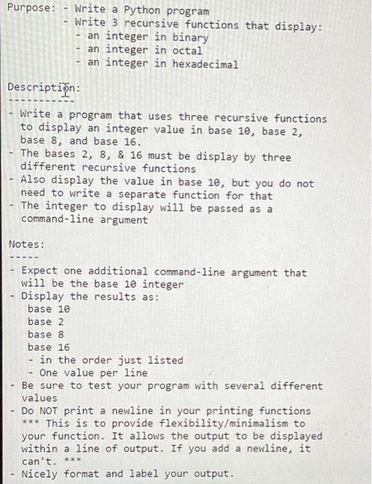 Solved please follow directions exaclty as listed. please | Chegg.com