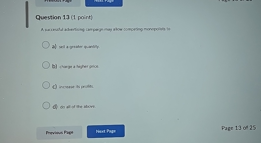 Solved Question 13 (1 point)A successful advertising | Chegg.com Solved Question 13 (1 point)A successful advertising | Chegg.com