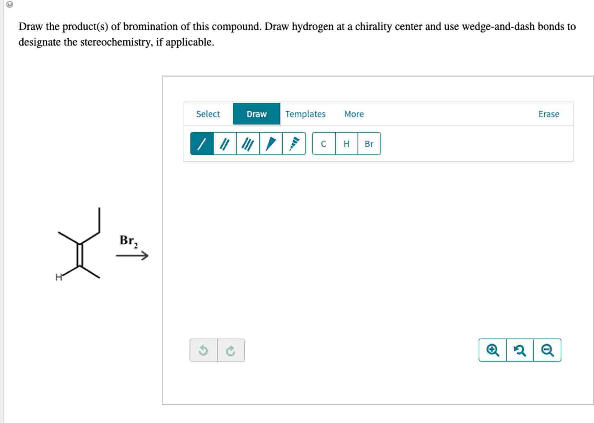 Solved by an EXPERT Draw the product(s) ﻿of bromination of this ...