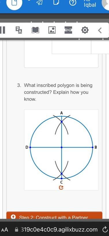 Solved \begin{tabular}{l|l} 4. Keeping the compass at | Chegg.com