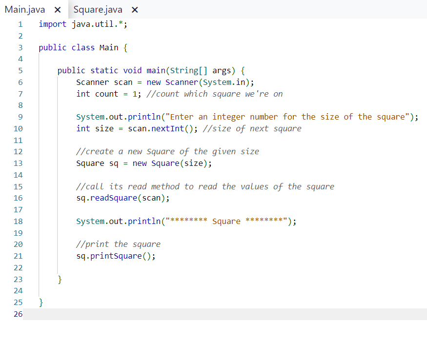 Solved by an EXPERT Problem 1: Start by running the code in java to get | Chegg.com