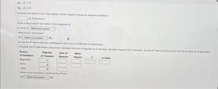 [Solved]: Given are five observations for two variables,