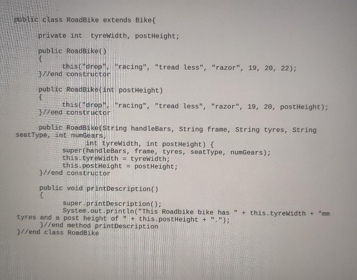 Solved Import the file bikeproject.zip to a location on your | Chegg.com