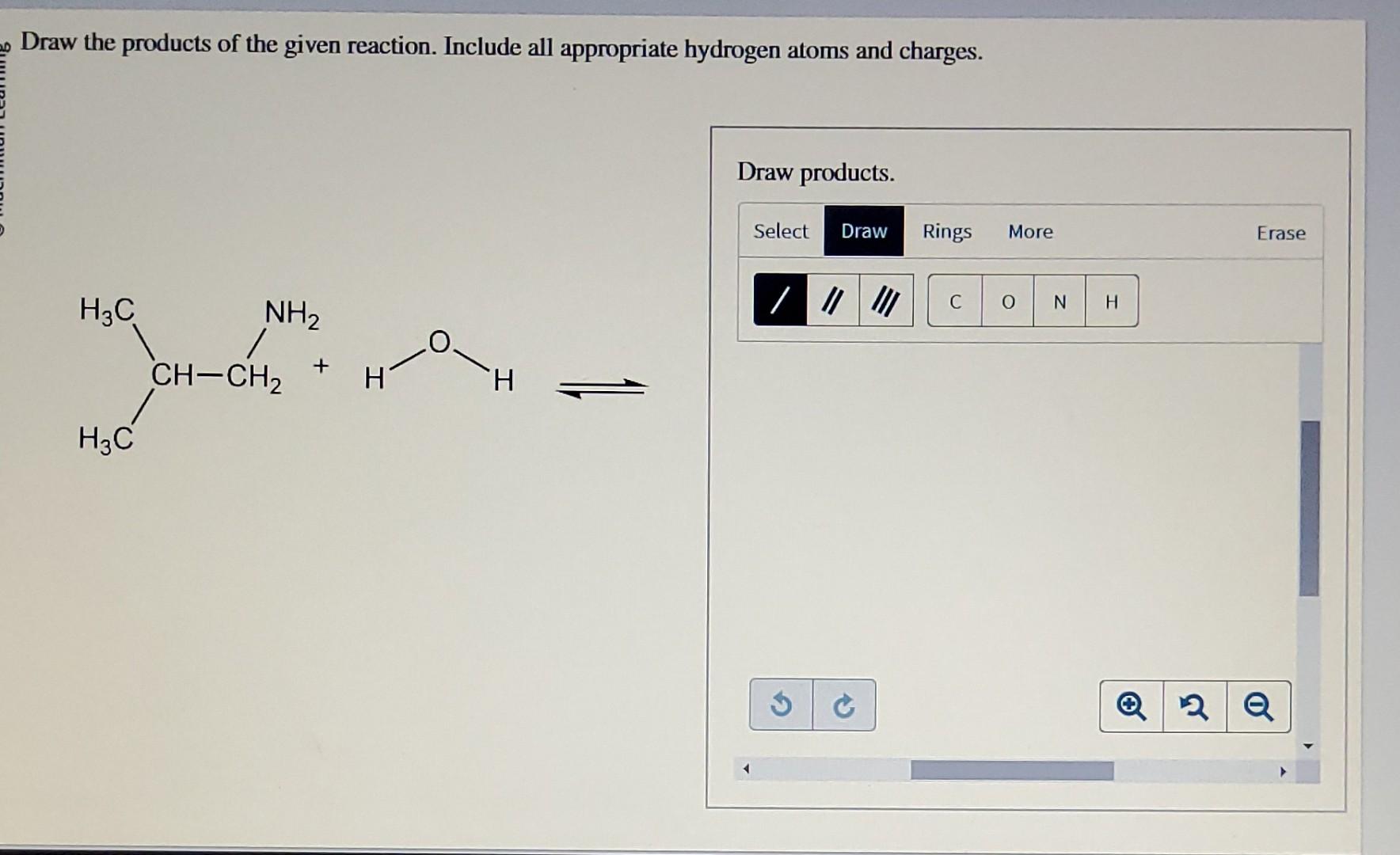Solved Draw the products of the given reaction. Include all | Chegg.com