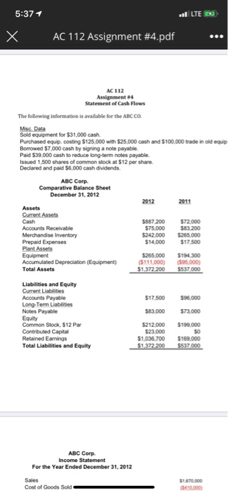 assignment statement in c