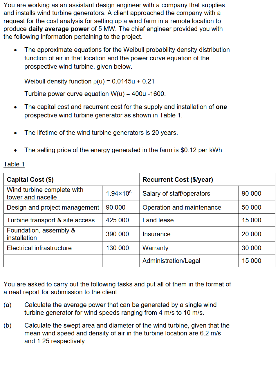 You are working as an assistant design engineer with | Chegg.com