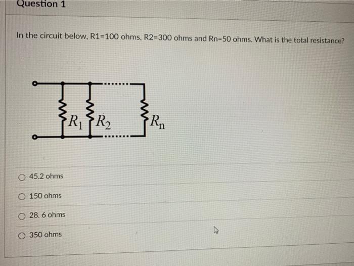Solved In the circuit below, R1=100 ohms, R2=300 ohms and | Chegg.com