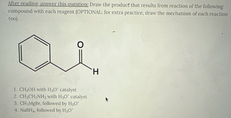 Solved After reading, answer this question: Draw the produce | Chegg.com