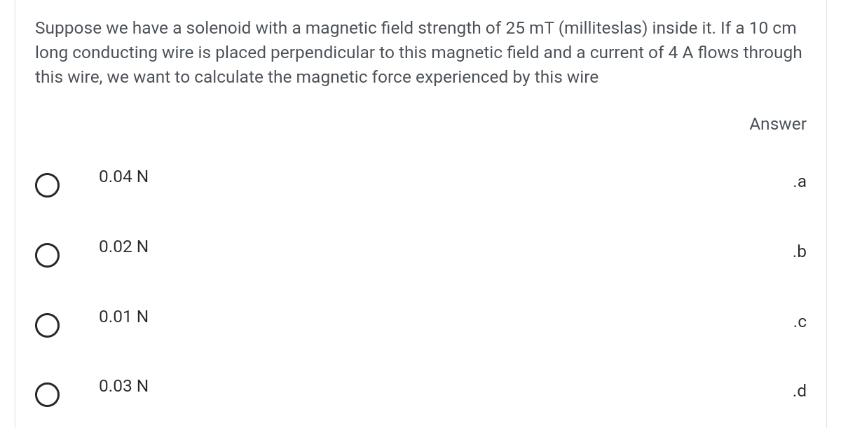 Solved Suppose we have a solenoid with a magnetic field | Chegg.com