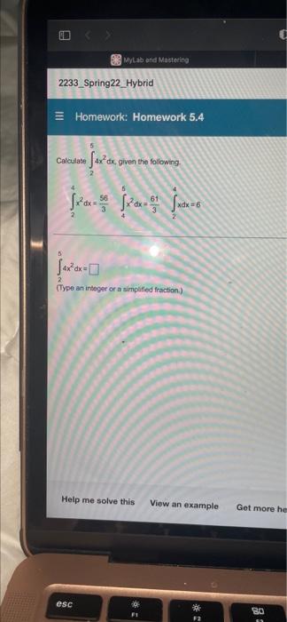 Solved Mylab and Mastering 2233_Spring22_Hybrid Homework: | Chegg.com
