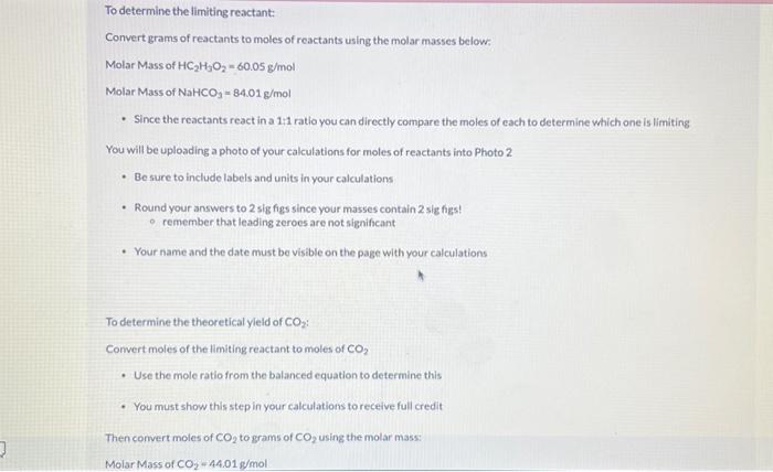 Solved Mass of HC2H3O2 for all trials is 0.25gMass of NaHCO3 | Chegg.com