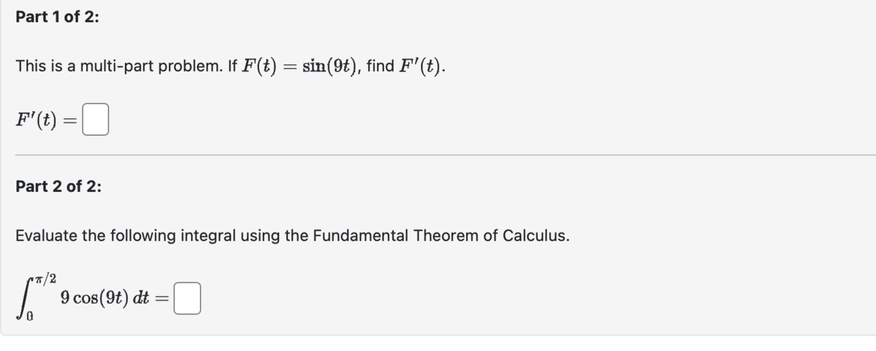 Solved Part 1 ﻿of 2:This is a multi-part problem. If | Chegg.com