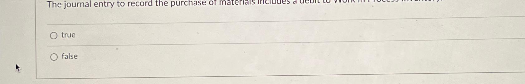 Solved truefalse | Chegg.com