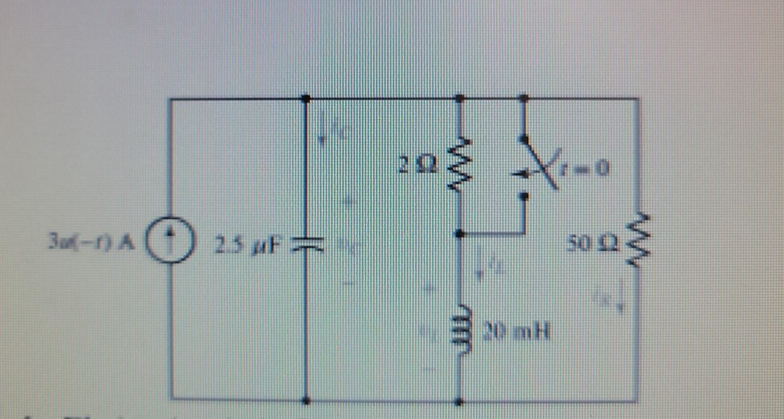 Solved 3.- Obtain an expression for 𝑣 sub t (𝑡) for t> 0, | Chegg.com