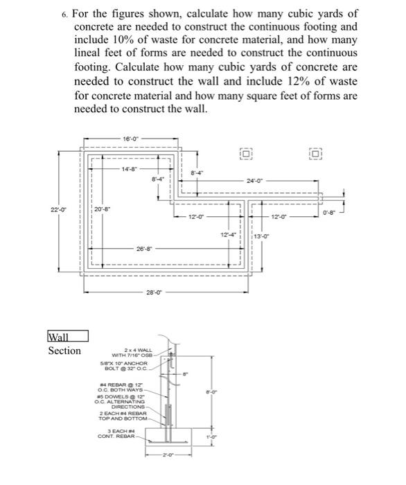 Solved 6. For the figures shown, calculate how many cubic | Chegg.com
