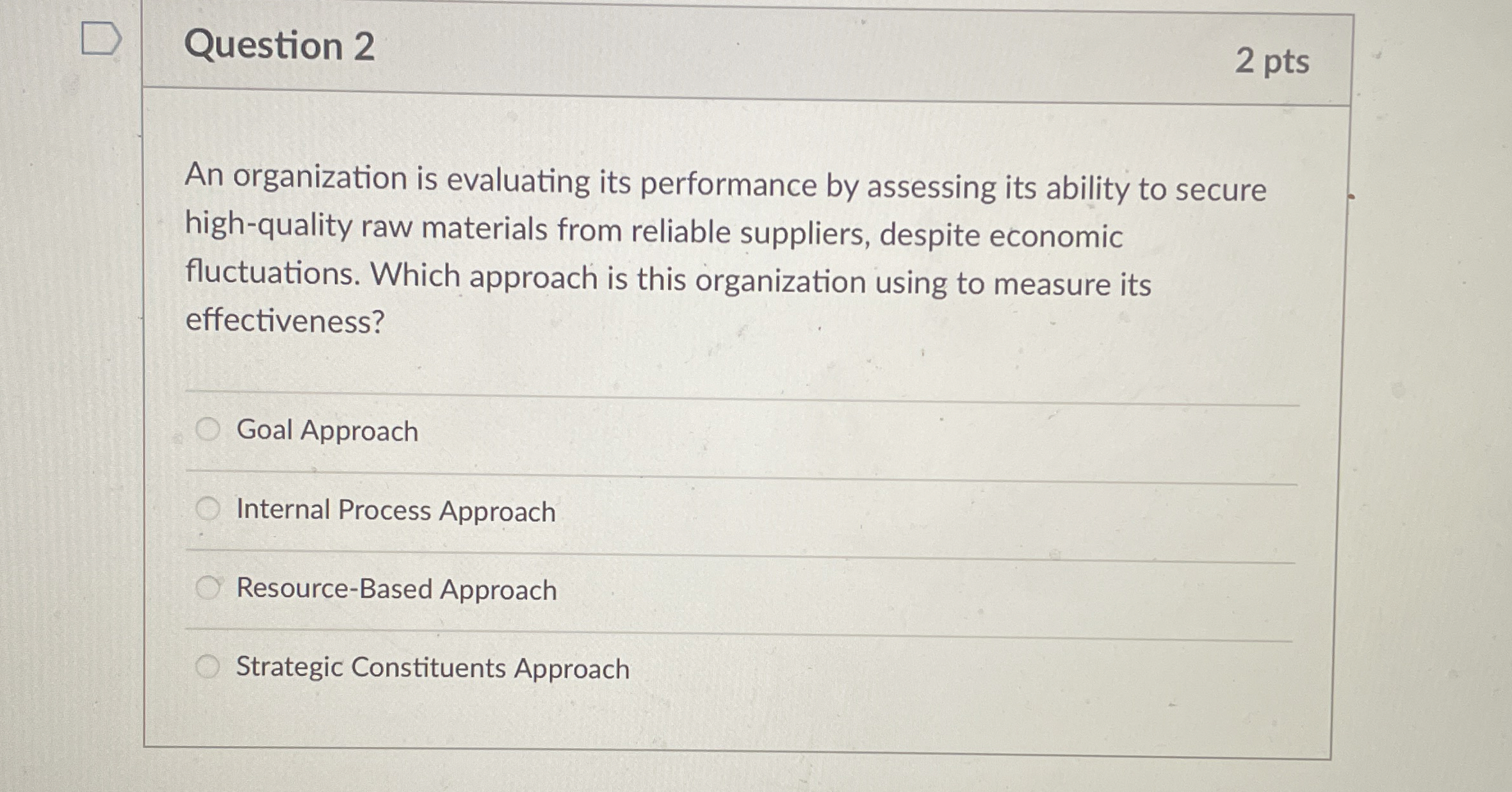 Solved Question 22 ﻿ptsAn organization is evaluating its | Chegg.com