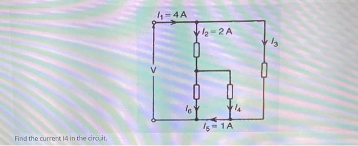 Solved Find the current 14 in the circuit. | Chegg.com